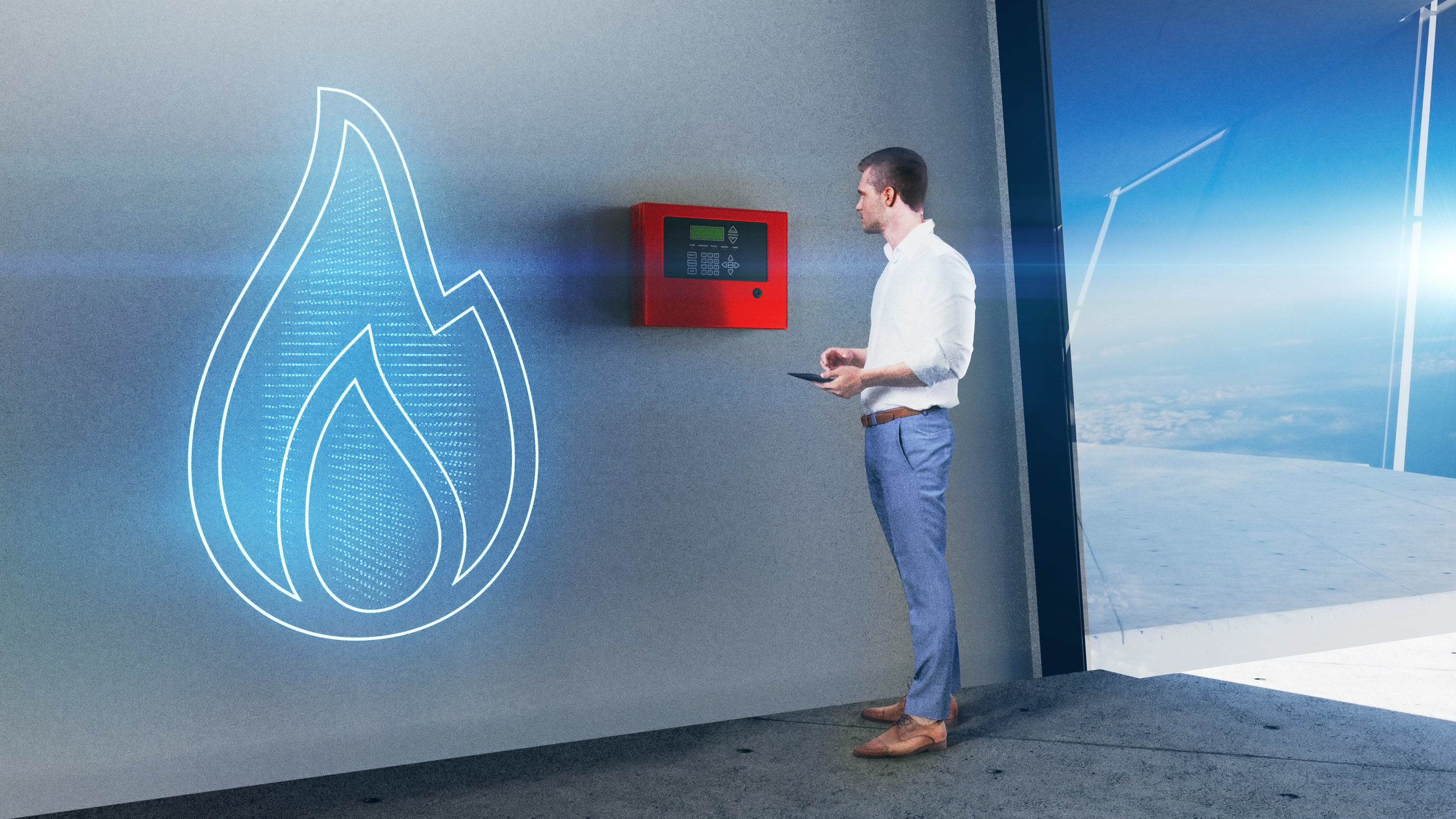 Zustandsüberwachung von Brandmeldeanlagen – NEXOSPACE | Bosch Energy ...