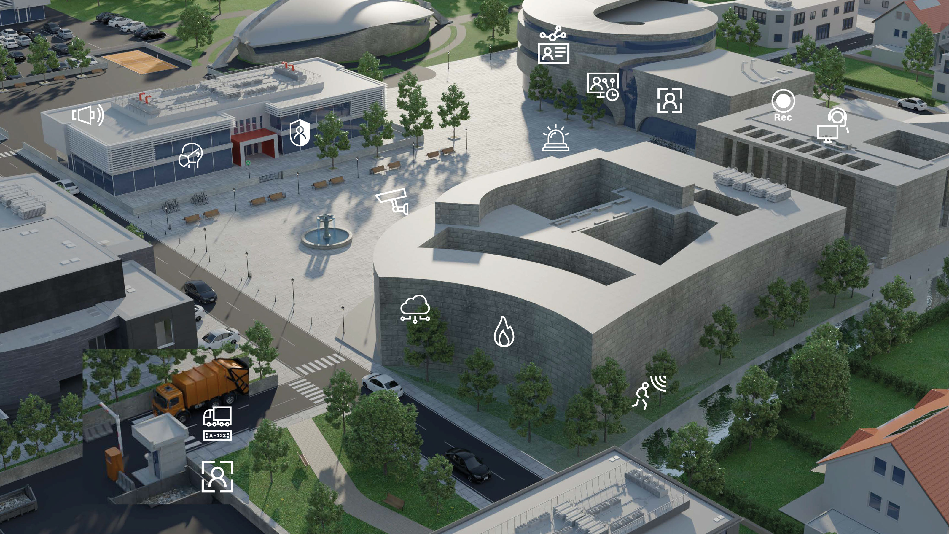 Sicherheitstechnik für öffentliche Gebäude | Bosch Energy and Building ...