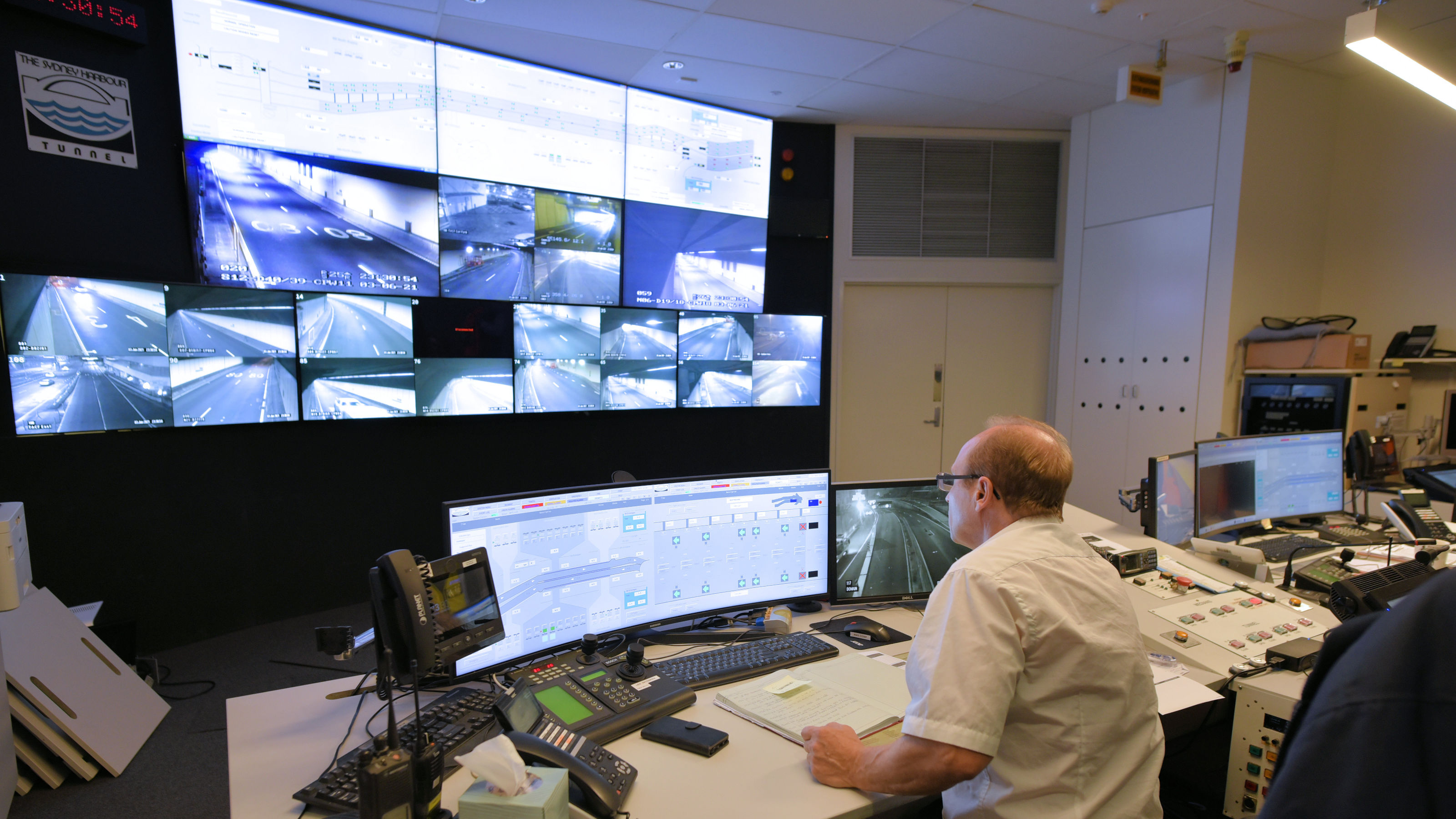 Video Surveillance Sydney Harbour Tunnel | Bosch Security and Safety ...