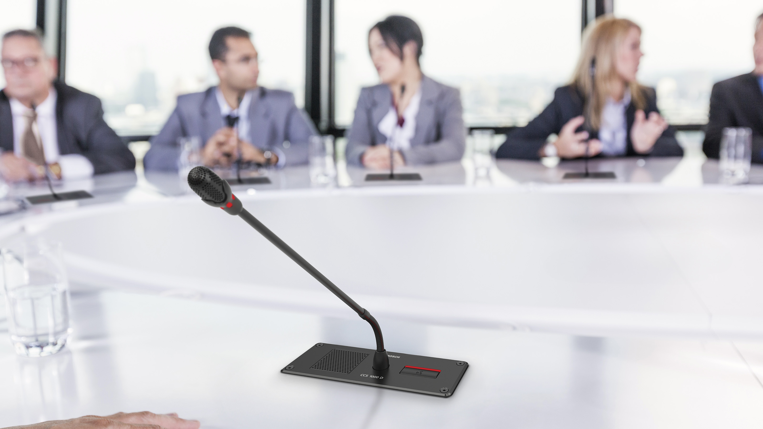 Bosch Conference System - CCS 1000 D Flush Range | Bosch Security and ...