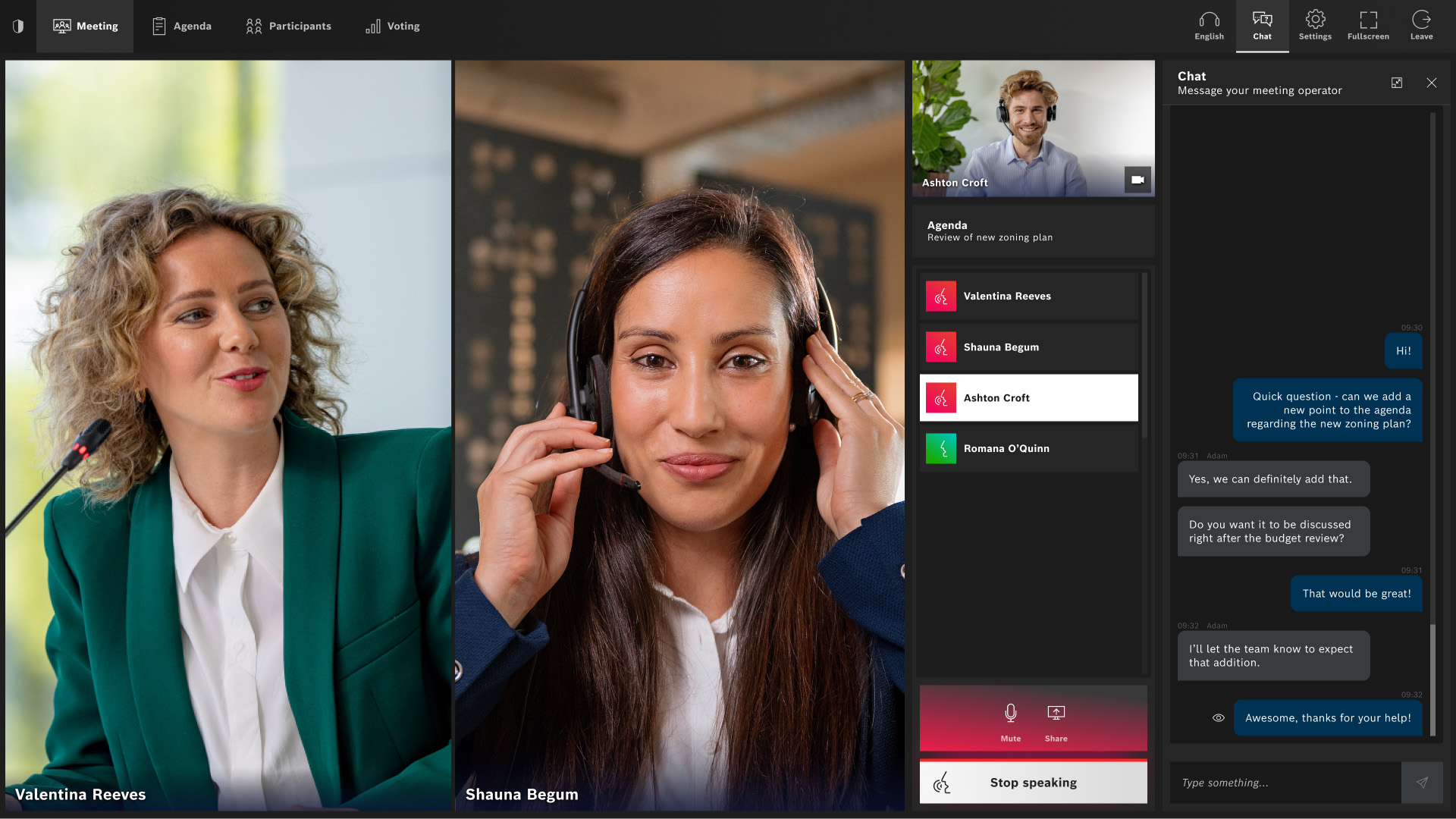 Bosch Conference Systems - DICENTIS Hybrid Meeting | Bosch Security and ...